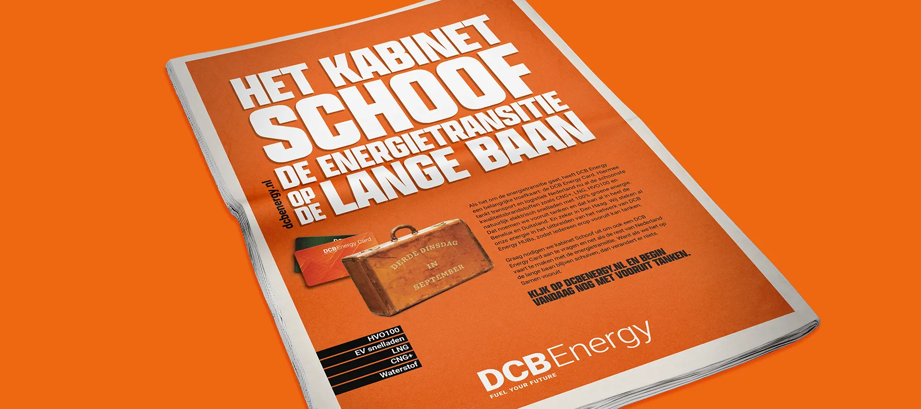 SuperRebel lanceert duurzaamheidscampagne DCB Energy op Prinsjesdag ...